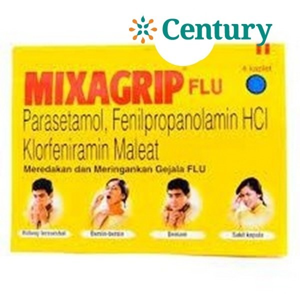 Jual MIXAGRIP 1 STRIP ISI 4 TABLET | Shopee Indonesia