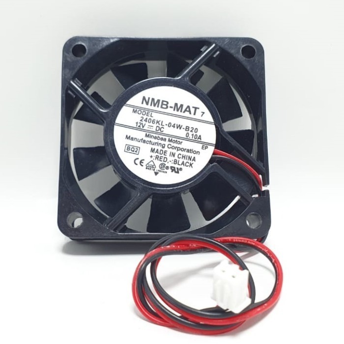 Jual Motor Fan Kulkas / Axial Fan Nmb 2460Kl Dc12V 2 Pin 6X6 Best ...