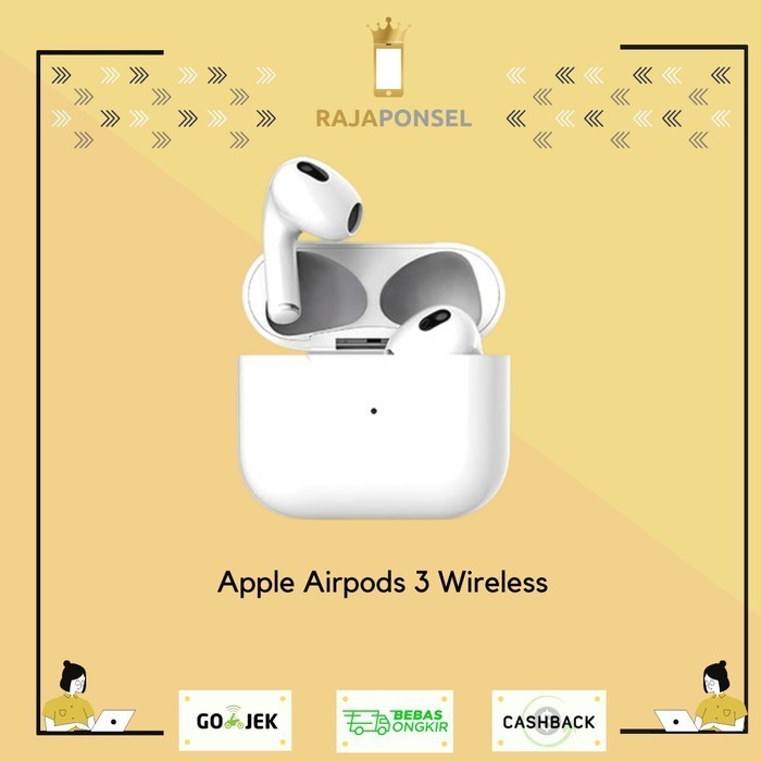 Jual Apple Airpods 3 Airpod 3rd Gen Wireless MagSafe Charging Case | Shopee Indonesia