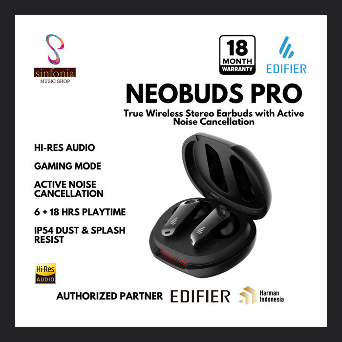 Jual Edifier Tws NeoBuds Pro Hi-Res Sound with Active Noise ...
