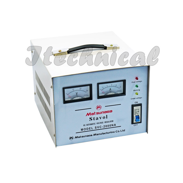 Jual Stavolt Svc 2000W Matsunaga / Stabilizer Svc 2000Va Mts / 2000 Watt | Shopee Indonesia