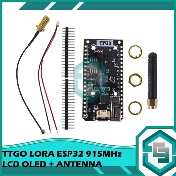 Jual Module Lora Ttgo Esp32 Lcd Oled 915mhz Sx127 Bluetooth Wifi Antenna Shopee Indonesia