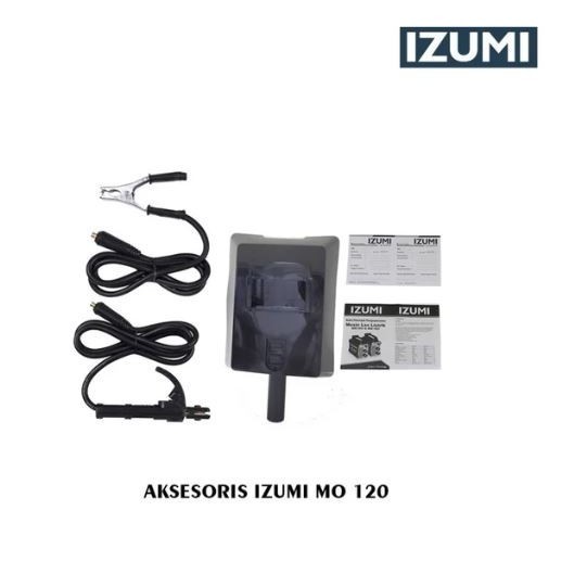 Jual Mesin Las Listrik IZUMI MO 120 450 Watt SET Travo Las Listrik Inverter | Shopee Indonesia