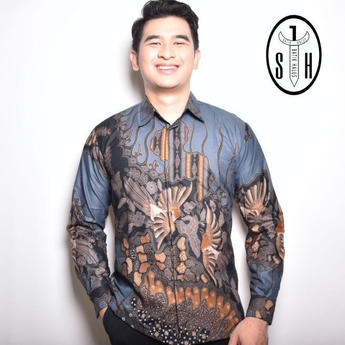 Jual Sultan Hadi / Batik Pria Lengan Panjang / Batik Cowok Panjang ...