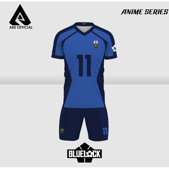 Jual Jersey Futsal & Jersey Sepak Bola Printing Ars Blue Lock Isagi ...