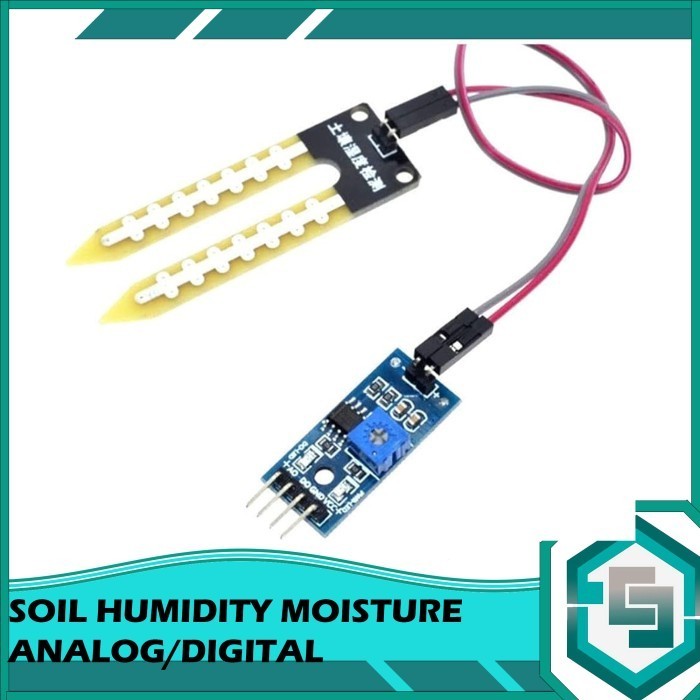 Jual Sensor Module Kelembaban Tanah Soil Moisture Humidity Modul ...