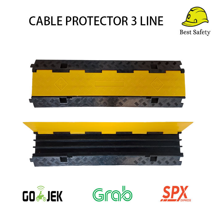 Jual Speed Bump Cable Protector 3 Channel / Polisi Tidur Pelindung ...