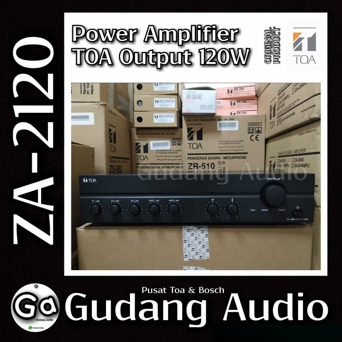 Jual Amplifier TOA ZA-2120 (120watt) | Shopee Indonesia