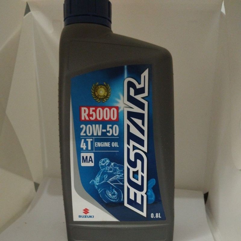 Jual oli suzuki ecstar r 5000 800 mil 4T 20W-50 (botol) | Shopee Indonesia