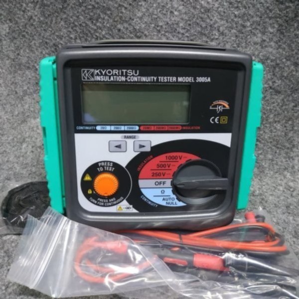 Jual Kyoritsu Megger Test Electric - Insulation Tester 3005A | Shopee ...