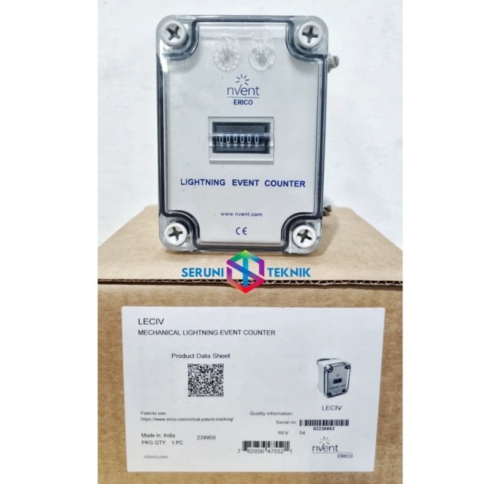 Jual ERICO LECIV Mechanical Lightning Event Counter | Shopee Indonesia