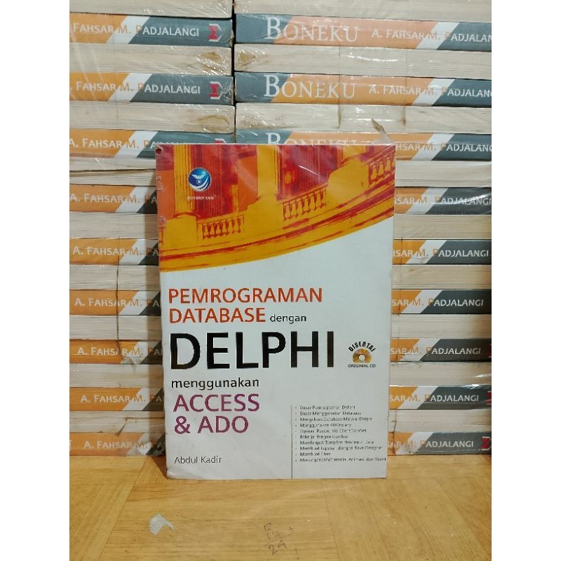 Jual BUKU ORI - PEMROGRAMAN DATABASE DENGAN DELPHI | Shopee Indonesia