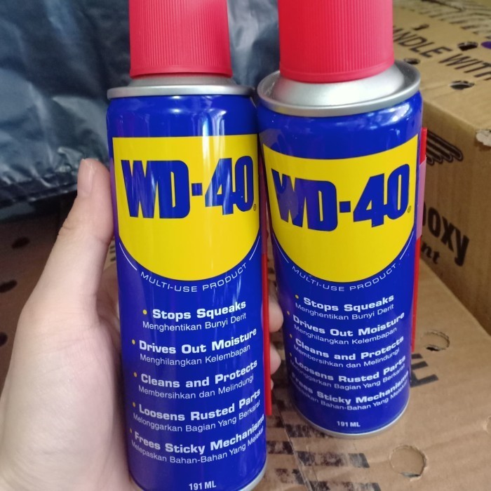 Jual WD40 WD 40 PELUMAS 191 ML LUBRICANT 191ML ANTI KARAT WD-40 | Shopee Indonesia