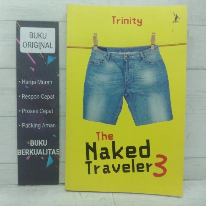 Jual The Naked Traveler 3 Trinity Novel | Shopee Indonesia