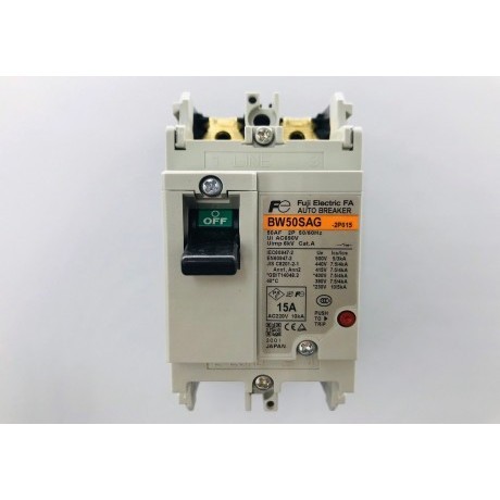 Jual MCCB NFB BREAKER FUJI BW50SAG BW 50 SAG 2 POLE 5-50A FUJI ELECTRIC | Shopee Indonesia