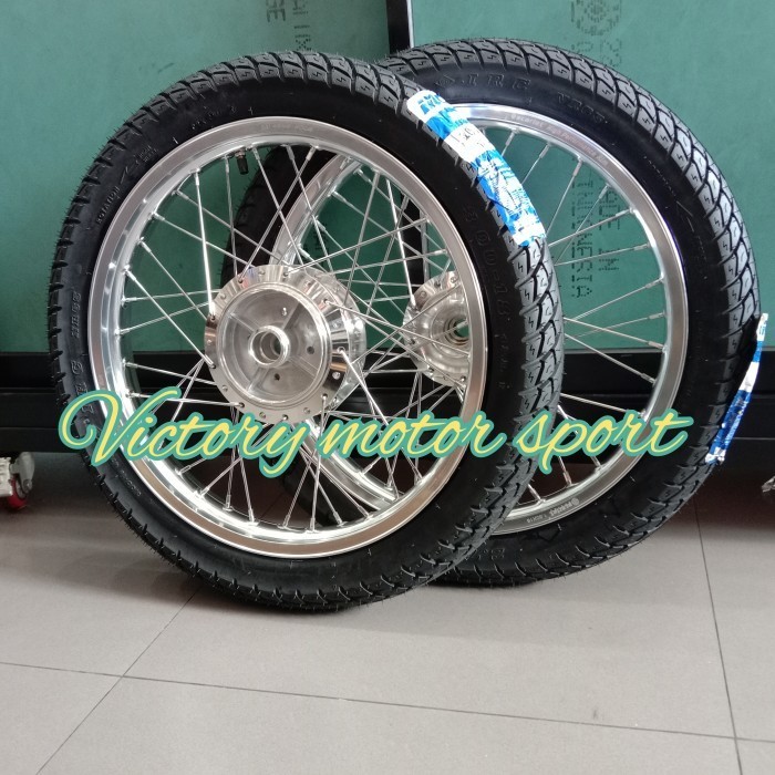 Jual VELG SET JARI2 RX KING SCARLET 160 185 RING 18 PLUS BAN | Shopee ...