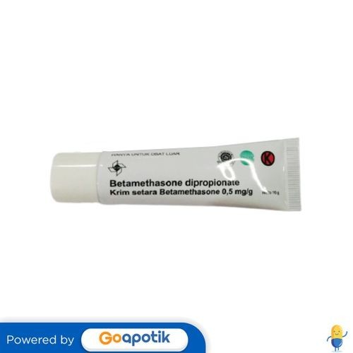 Jual BETAMETHASONE DIPROPIONATE TEMPO 0.05% CREAM 10 GRAM TUBE | Shopee ...
