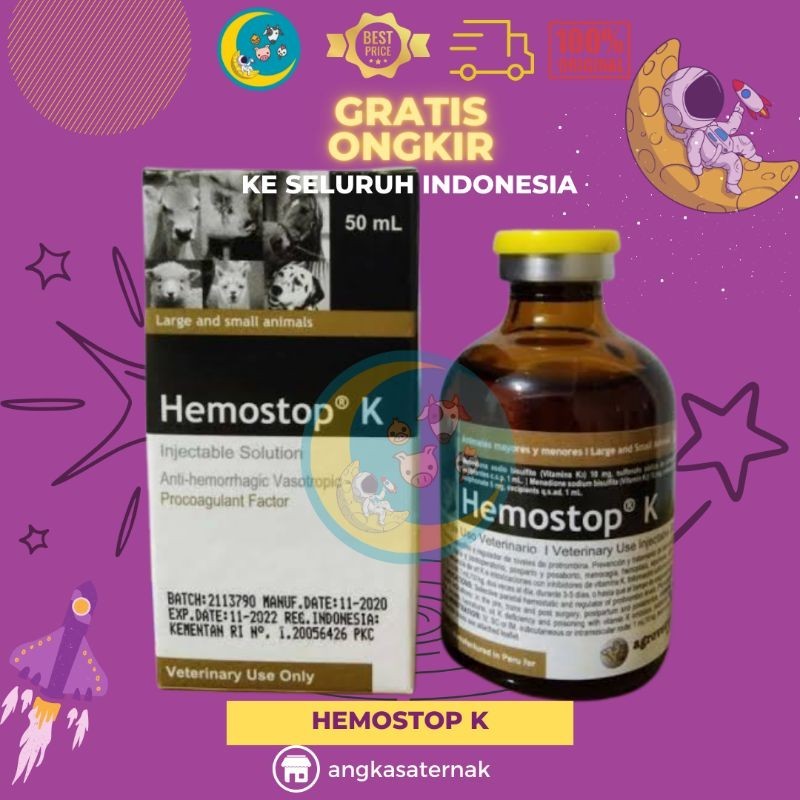 Jual Hemostop K @50ml - Obat Untuk Pencegahan Pendarahan dan Mengobati ...