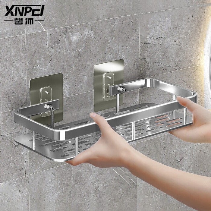 Jual Rak Gantung / Tempat Sabun Tiang Shower Rack Bathroom Tray ...
