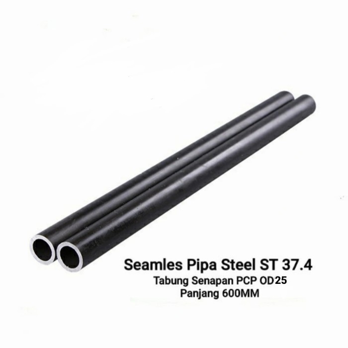 Jual Tabung Pipa Pcp Seamles Pipa Baja Pipa Steel St37,4 Bukan Titan Od 25 | Shopee Indonesia