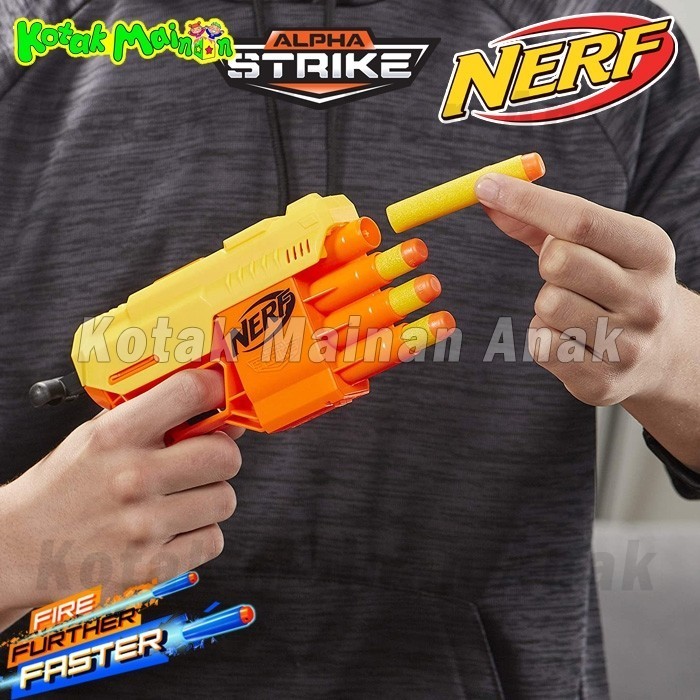 Jual Nerf Gun Nstrike N-Strike Alpha Strike Fang Qs-4 Qs4 Dual Target Ori | Shopee Indonesia