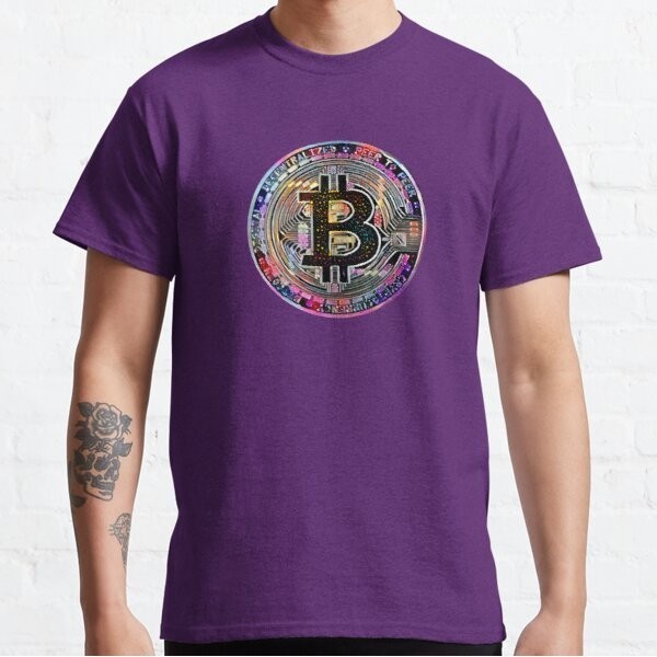 Jual Baju Kaos Bitcoin BTC coin in 80s poster | Shopee Indonesia