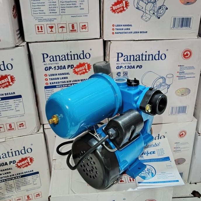 Jual Mesin Pompa Air Otomatis Gp-130A Pd / Pompa Air National Panatindo ...