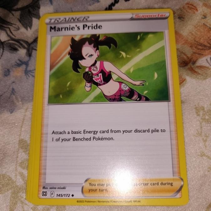 Jual Kartu Pokemon TCG EN SWSH Brilliant Stars Marnie's Pride U ...