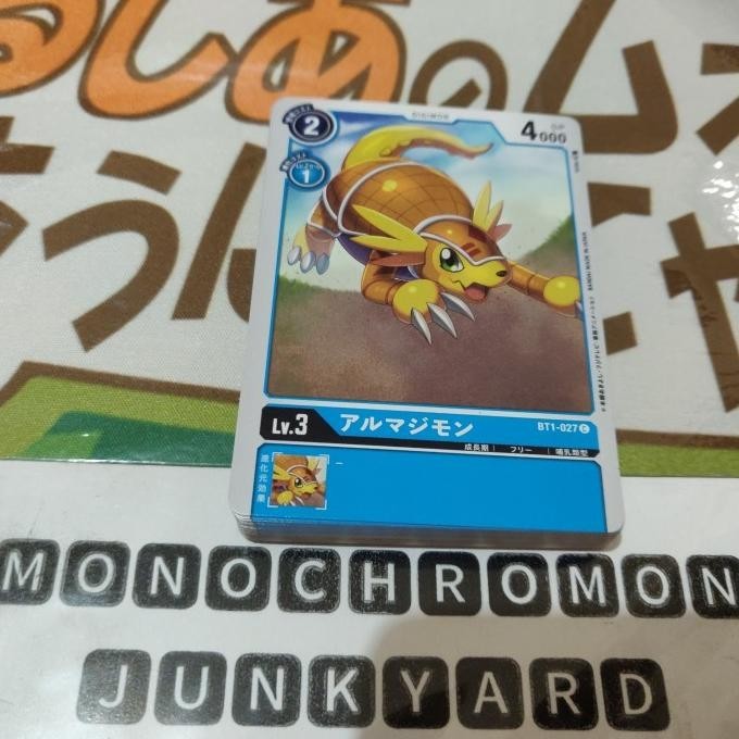 Jual Kartu Digimon Card Game BT01 New Evolution Armadillomon C | Shopee Indonesia