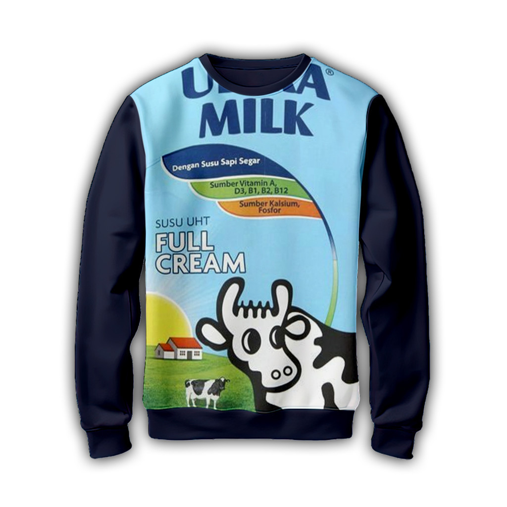 Jual Sweater Anak Unik Susu Ultra v4 Susu Ultra Lucu Anak 3D Printing ...