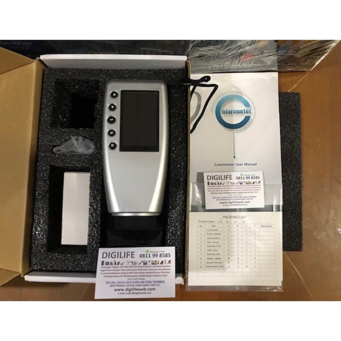 Jual Colorimeter Wr10 Color Meter Colour Reader Wr-10 Tester 8Mm Fru ...