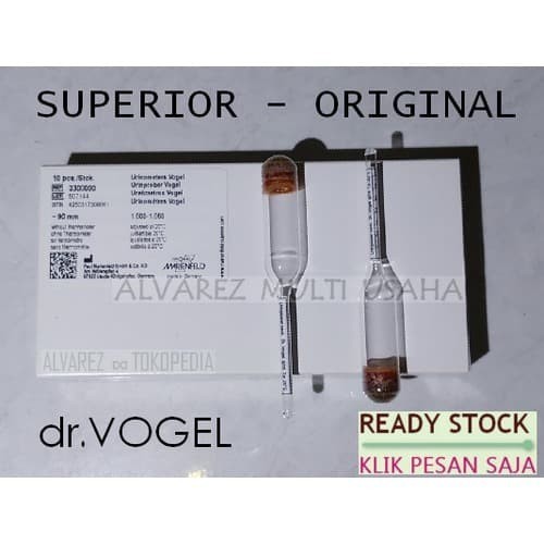 Jual Urinometer Pengukur Berat Jenis Urin Vogel Superior Laboratorium ...