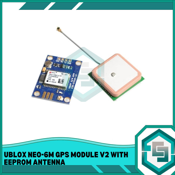 Jual UBLOX NEO-6M GPS MODULE V2 WITH EEPROM ANTENNA | Shopee Indonesia