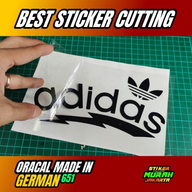 Jual STIKER ADIDAS | STIKER CUTTING | CUSTOM MOBIL LAPTOP KOPER MOTOR ...