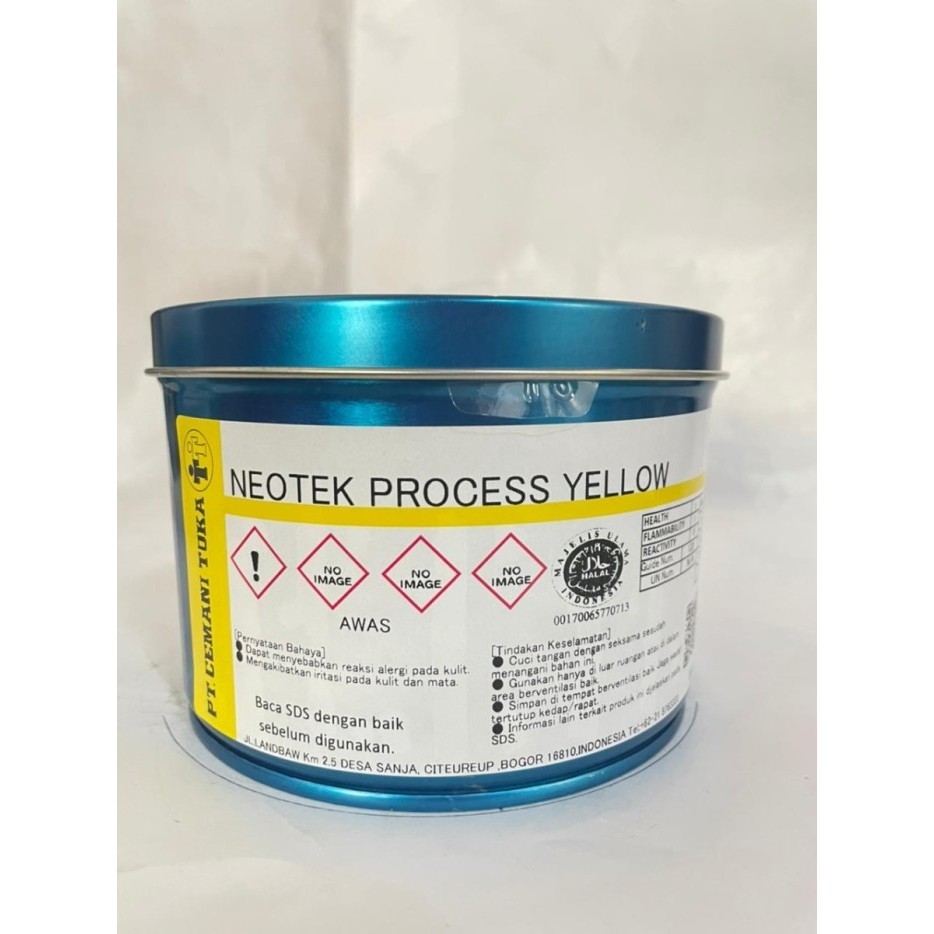 Jual Tinta Offset Cemani Toka - Neotex Process Yellow 2Kg | Shopee ...