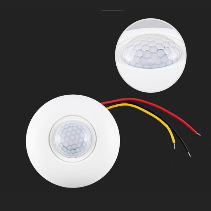 Jual SAKLAR SENSOR LAMPU GERAK PIR SWITCH OTOMATIS MOTION DETECTOR ...