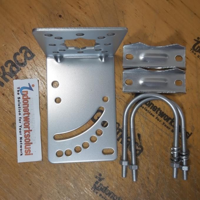 Jual Bracket Breket Clamp Klem Dudukan Tiang Antena Yagi Omni Tv Radio ...