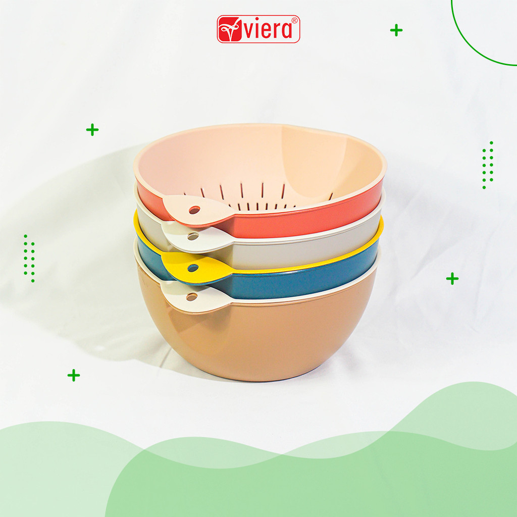 Jual Viera - Colander Keranjang Tirisan Baskom Pencuci Pengering ...