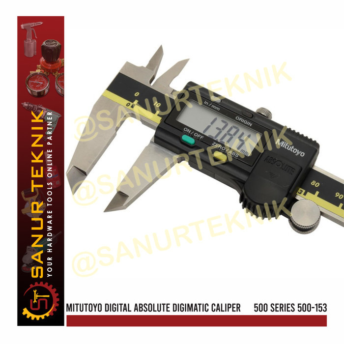 Jual Mitutoyo 500 Series 500-153 Digital Absolute Digimatic Caliper 0-300Mm | Shopee Indonesia