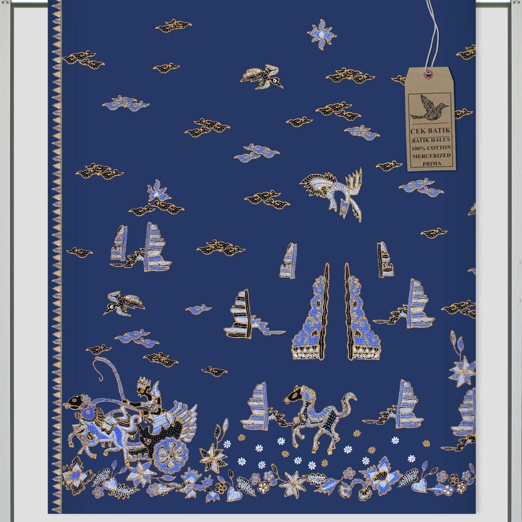 Jual kain batik Expor Motif Special Batik Wayang Semar Tradisional ...