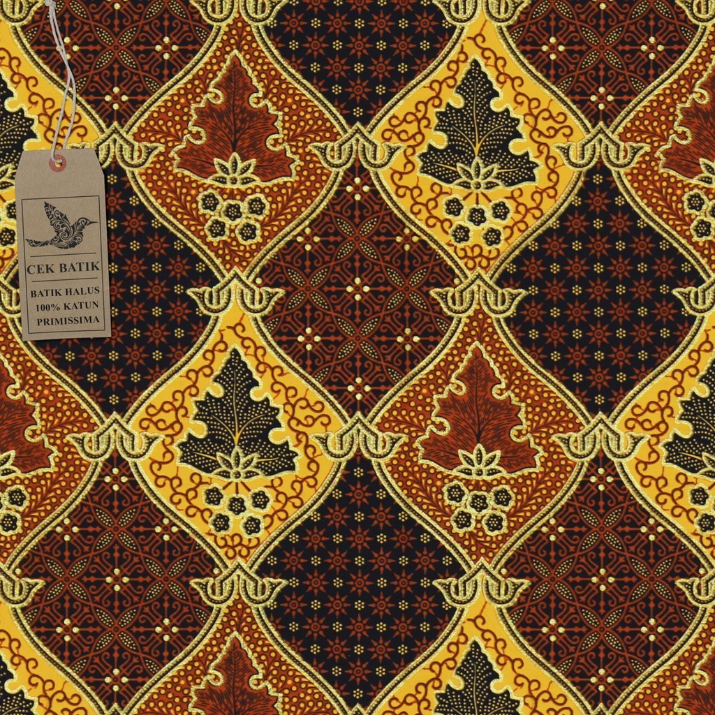 Jual Kain Batik - Motif Sidomukti Prada Jawa Berlapis Emas/Gold ...