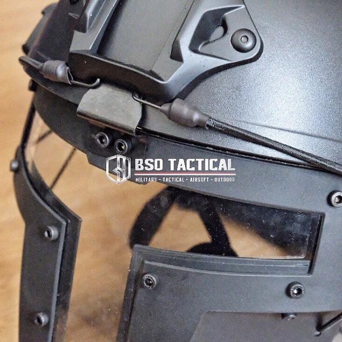 Jual Iron Warrior Tactical Spartan Mask Fast Helmet Face Protection ...