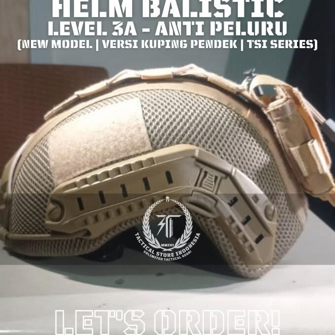 Jual Helm Tactical Cream Anti Peluru / Helm Baja / Helm Balistic Level ...