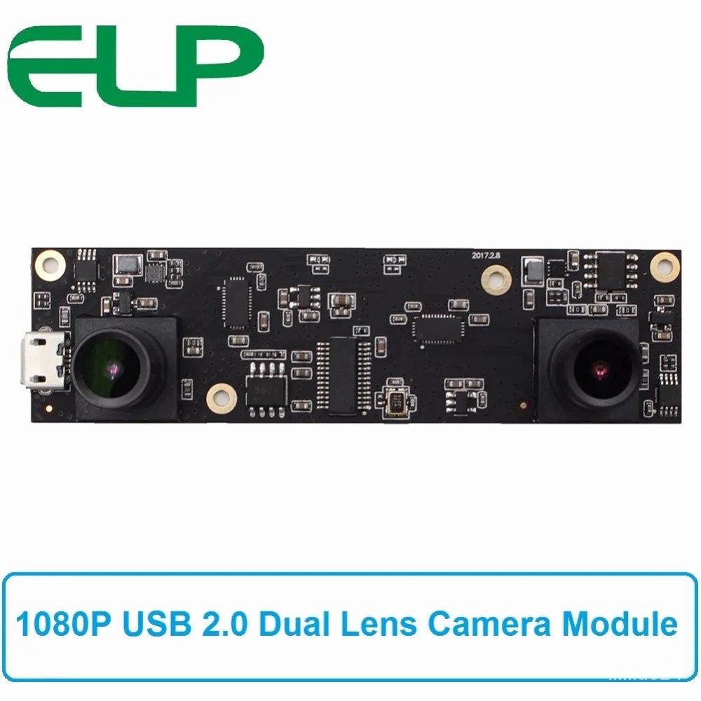 Jual ELP 2MP HD 1080P 30Fps OTG UVC Plug Play Lensa Ganda 90 Derajat B2 ...