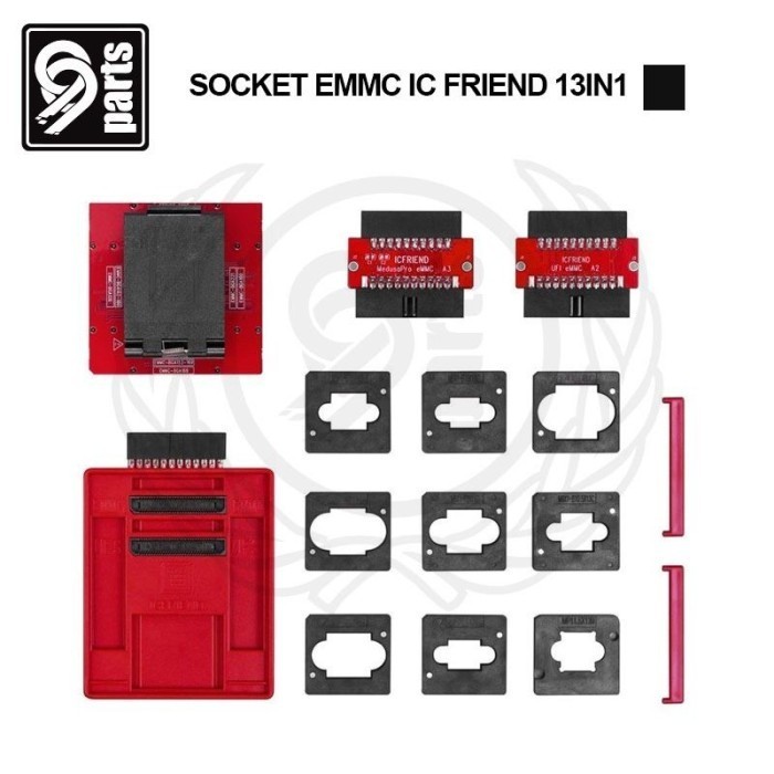 Jual Terlaris Socket Emmc Ic Friend 13In1 / Socket Emmc 13In1 Easy Jtag ...