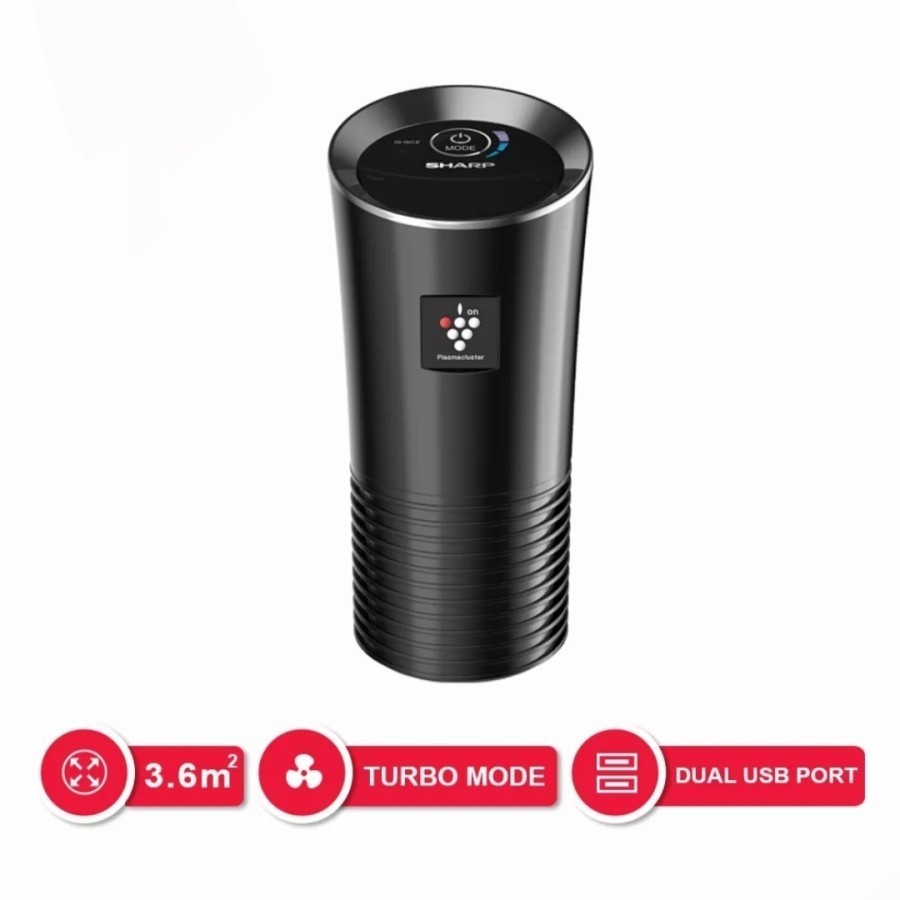 Jual SHARP CAR AIRPURIFIER IG-GC2Y B/N/P PLASMACLUSTER - BLACK | Shopee ...