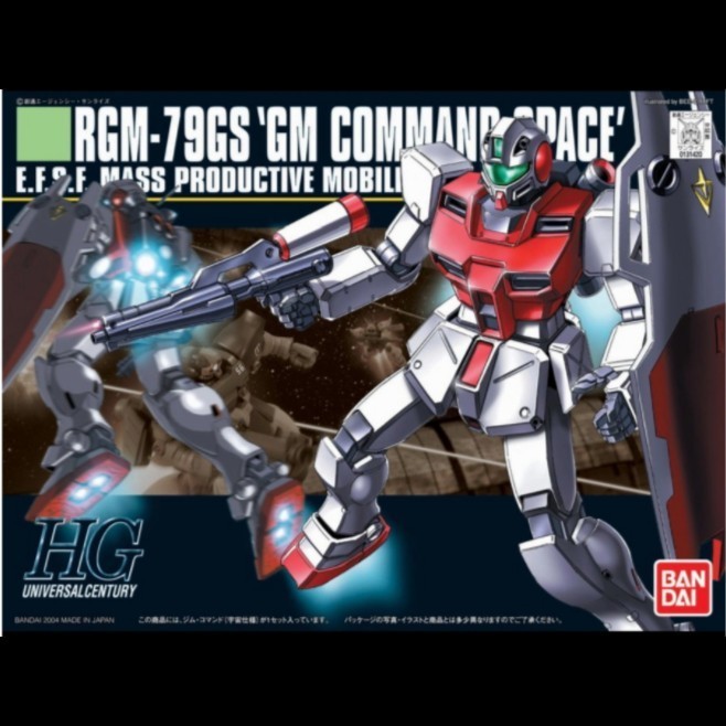 Jual PROMO!!! HG HGUC RGM-79GS GM COMMAND SPACE GUNDAM GUNPLA 1/144 ...