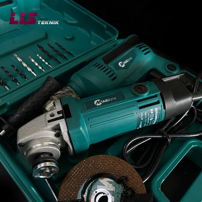 Jual SET KOPER BOR LISTRIK 10MM/ IMPACT DRILL MESIN GERINDA TANGAN ...