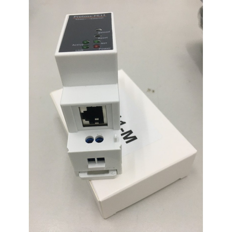 Jual Protoss-PE11-M RS485 to Ethernet Modbus Gateway DIN RAIL ...