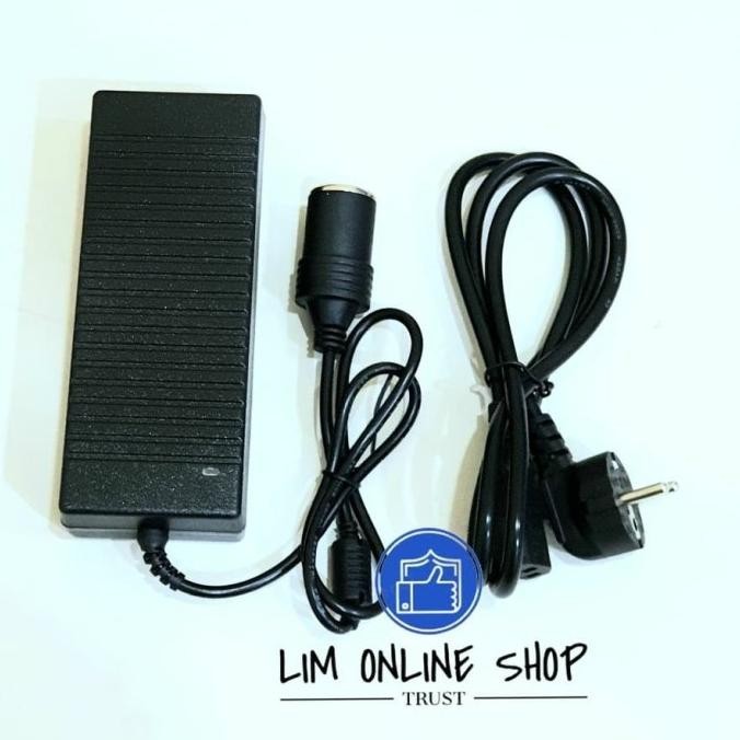 Jual Adaptor Converter 10 Ampere Dc 12 Volt To Ac 220 Volt Socket ...